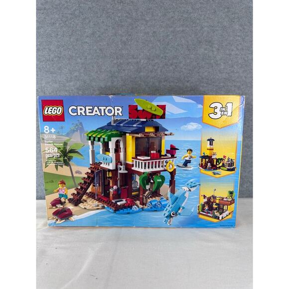 Lego | Toys | New Lego Creator Lego Beach House 564 Pc 8yrs Surfer ...